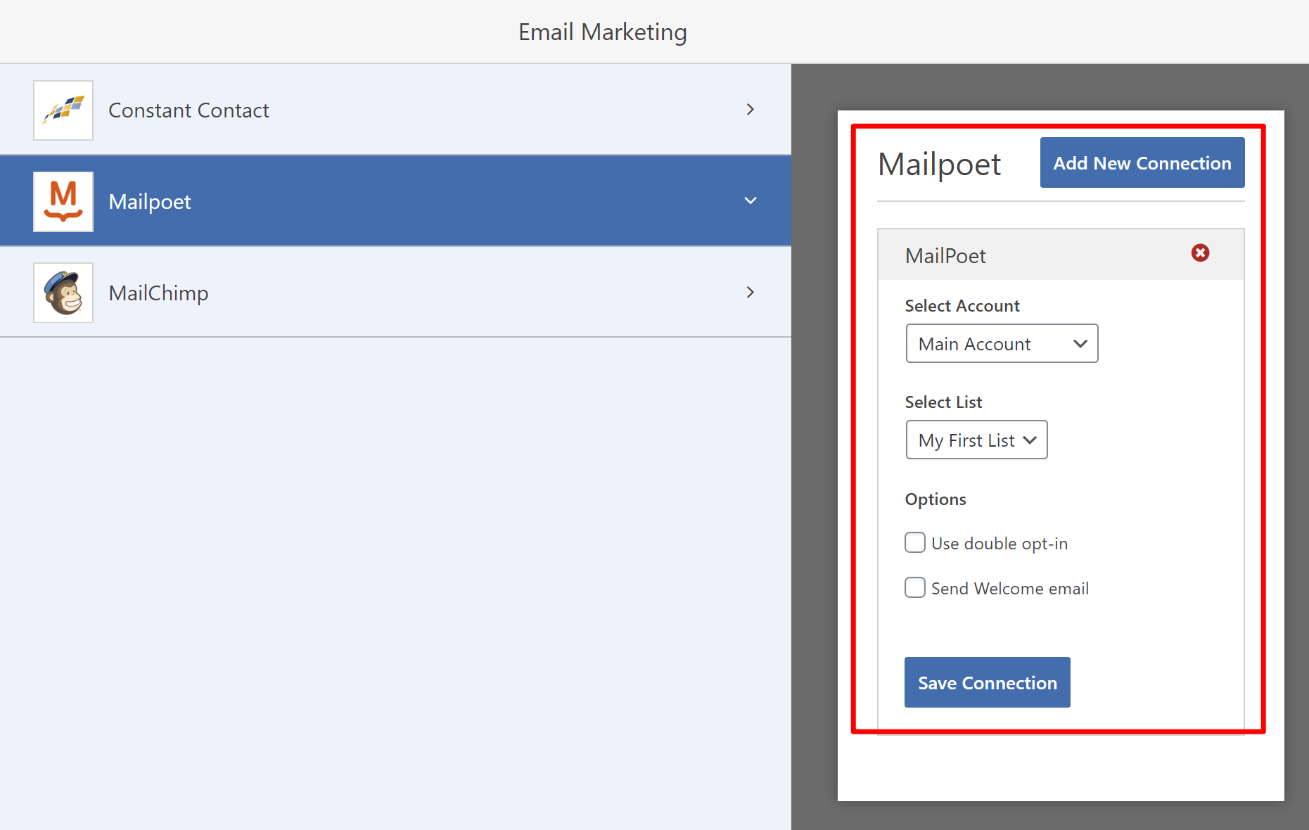 How to Connect Mailpoet Addon to WP Popups - WP Popups Documentation
