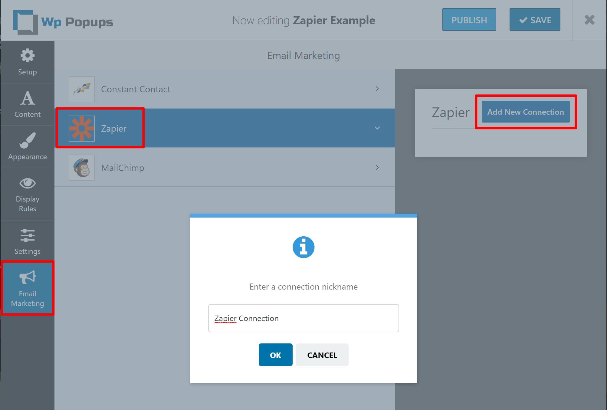 How to Use Zapier Addon With WP Popups - WP Popups Documentation